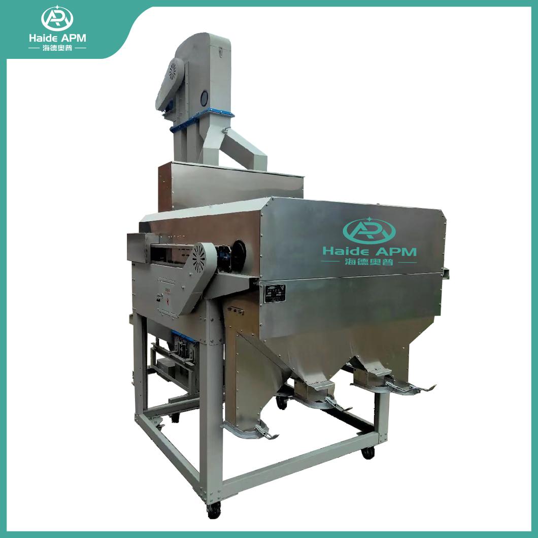 White beans Magnetic separator to Mexico – Seed cleaner cum grader ...